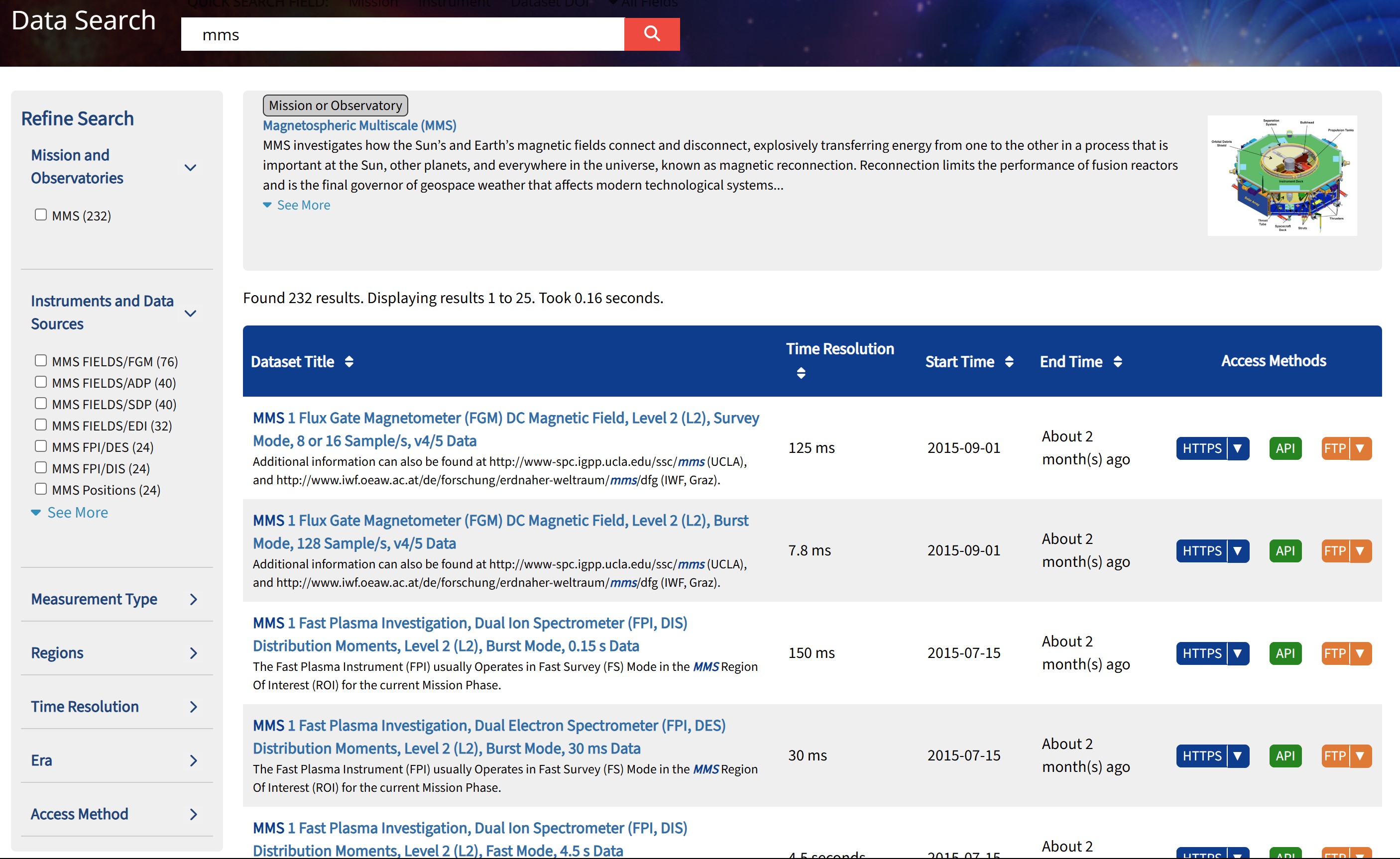 Helio Data | Data Discovery for the Heliophysics Community